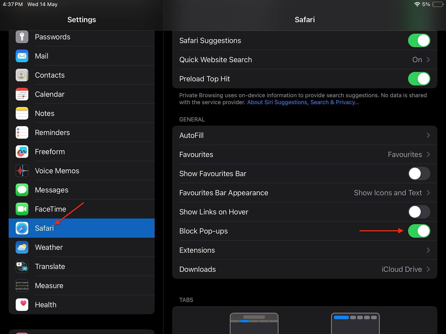 How Do You Turn On Pop Up Blocker on iPad? - The Mac Observer