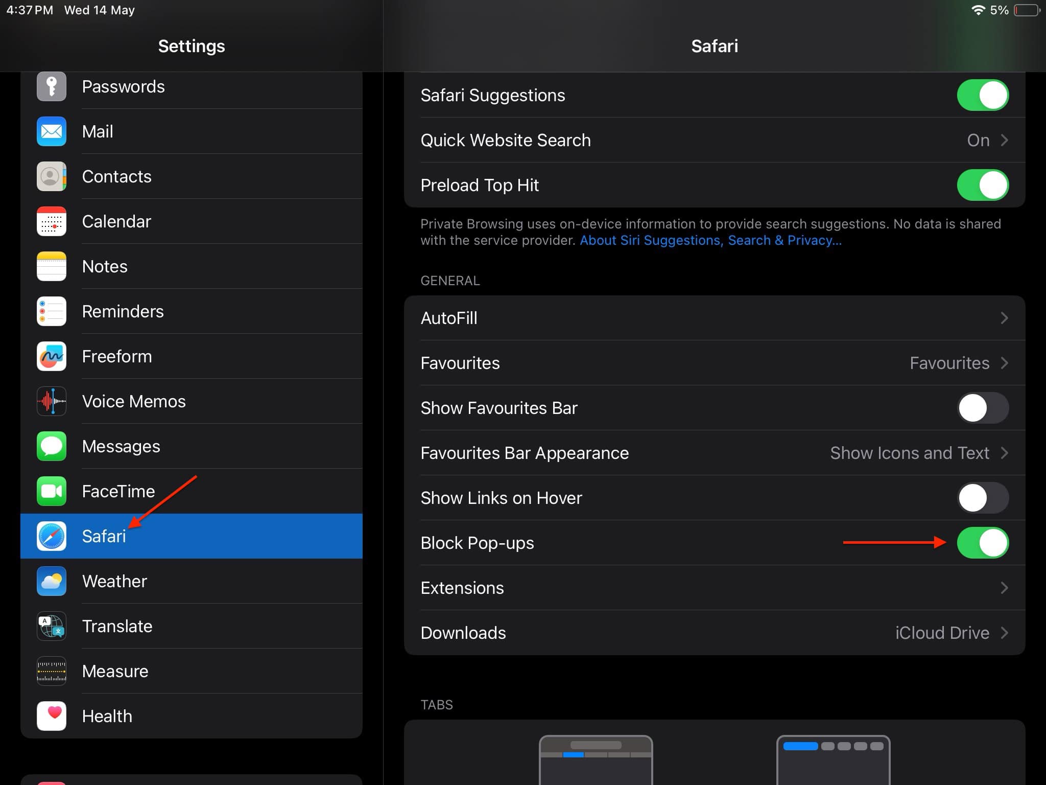 How Do You Turn On Pop Up Blocker on iPad? - The Mac Observer