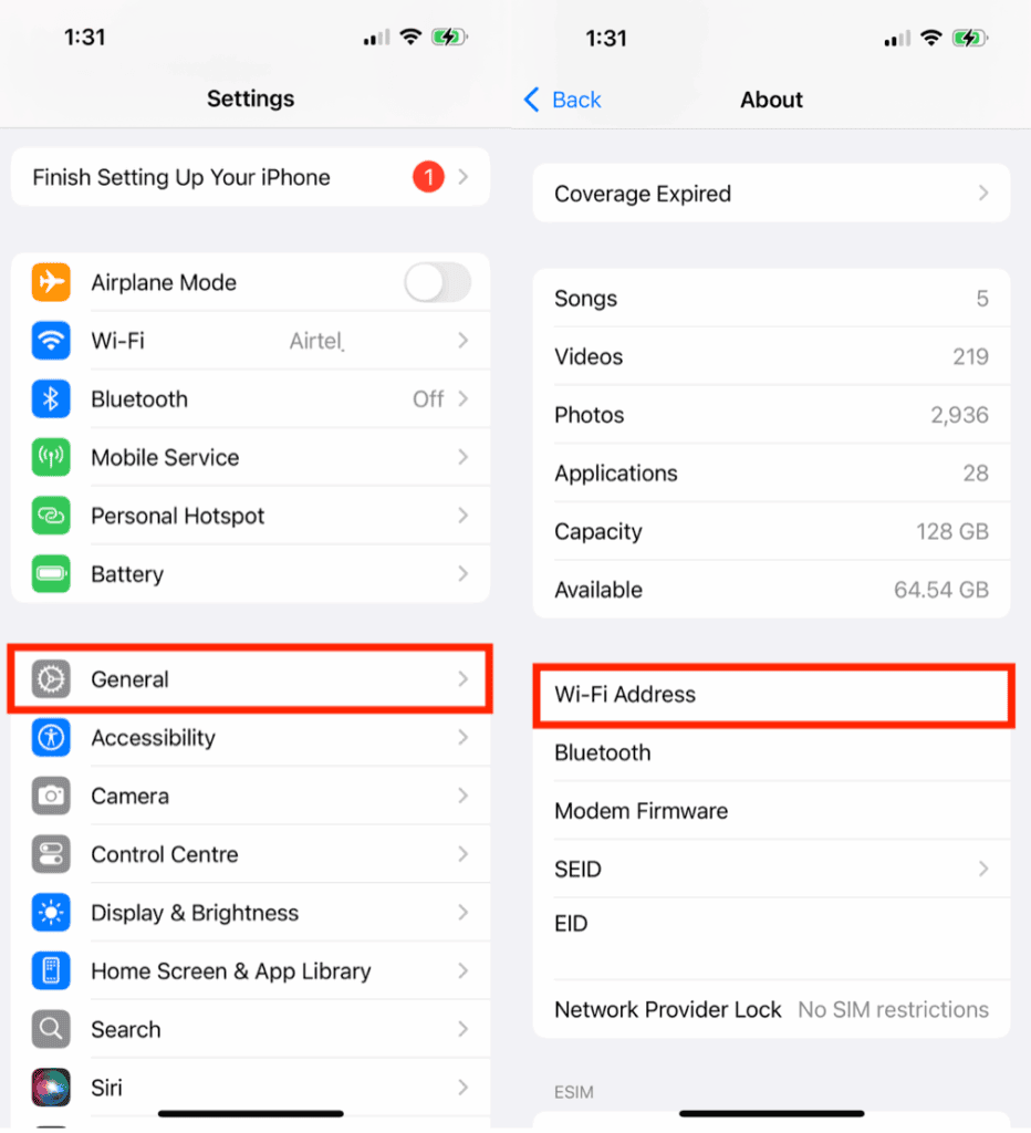 How To Find Your iPhone’s MAC Address (Wi-Fi Address) in 2025?