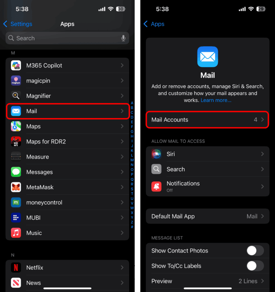 Mail App Not Working on iPhone in iOS 18.5? 9 Ways to Fix it