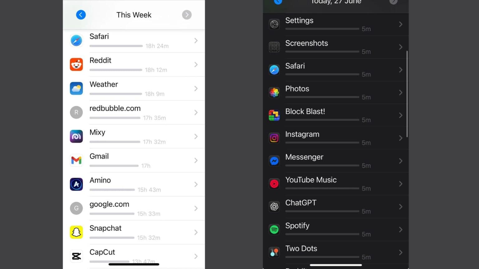 iOS 18.5 Update Triggers Inaccurate App Usage Reports