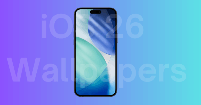Download the Official iOS 26 Wallpaper for iPhone in 4K