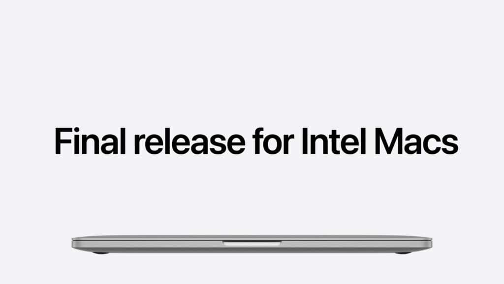 Intel Macs Are Officially on Borrowed Time