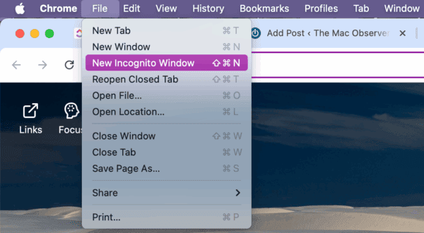 How to Open and Use Incognito Mode on Mac: Safari & Chrome