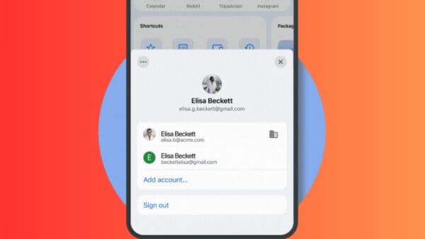 Chrome on iOS Now Lets You Switch Between Work and Personal Accounts
