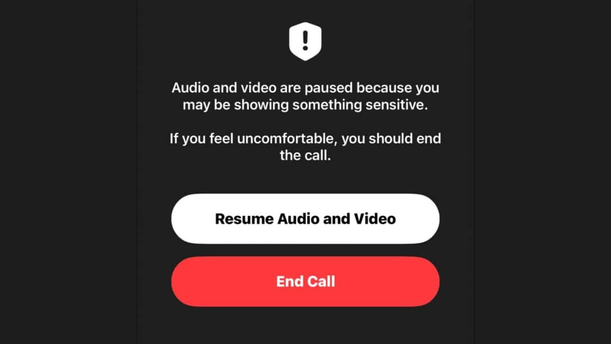 FaceTime Will Now Pause Your Call If You Start Undressing