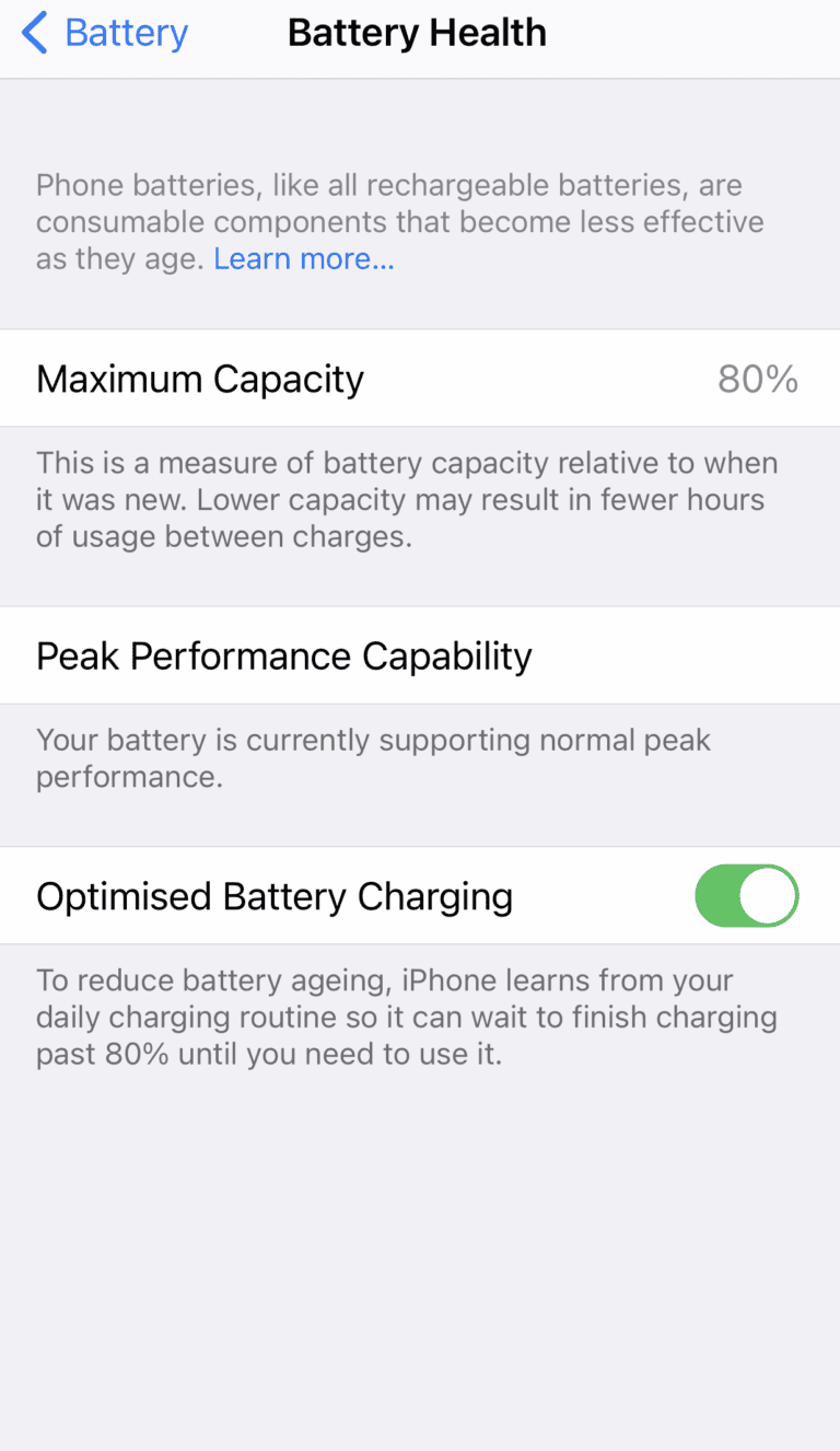 When to Replace Your iPhone Battery Based on Health Percentage | Full Guide