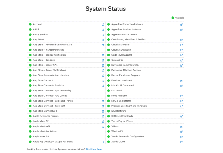 How to Check Apple's Server Status for iCloud, Services, and More (2026 ...