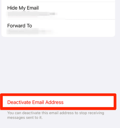 How to Manage Your Hide My Email Addresses: View, Deactivate, Delete