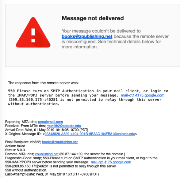 Mail Delivery Subsystem Emails Explained: Why You Get Them and What to Do (2025 Guide) - The Mac ...