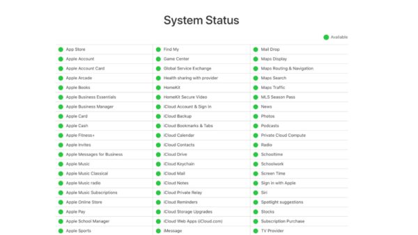 How to Check Apple's Server Status for iCloud, Services, and More (2026 ...