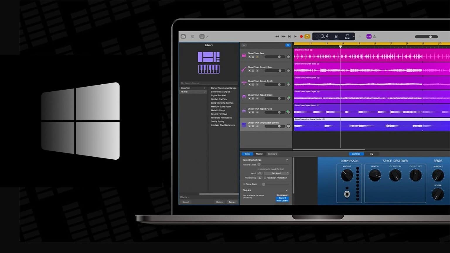 How to Install and Use Apple’s GarageBand on Windows