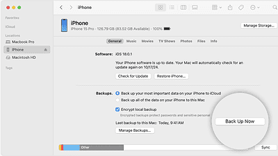 How to Back Up Your iPhone to a Mac or PC Computer