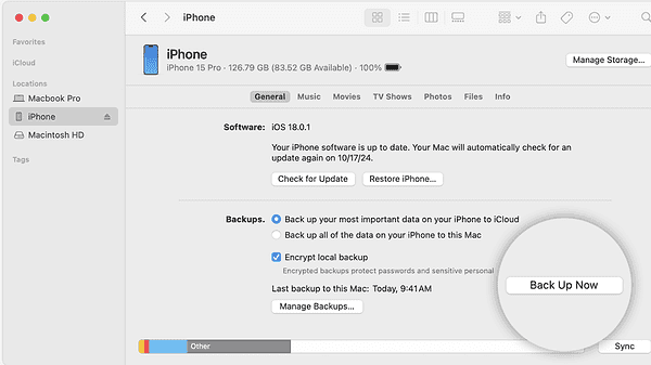 How to Back Up Your iPhone to a Mac or PC Computer