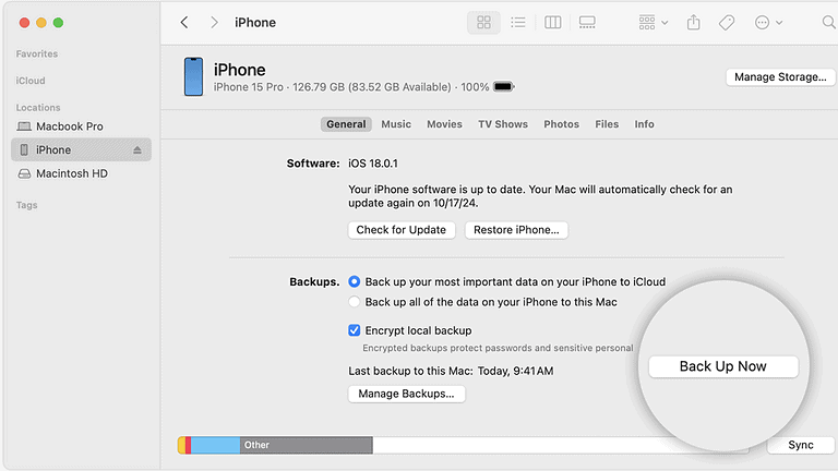 How to Back Up Your iPhone to a Mac or PC Computer