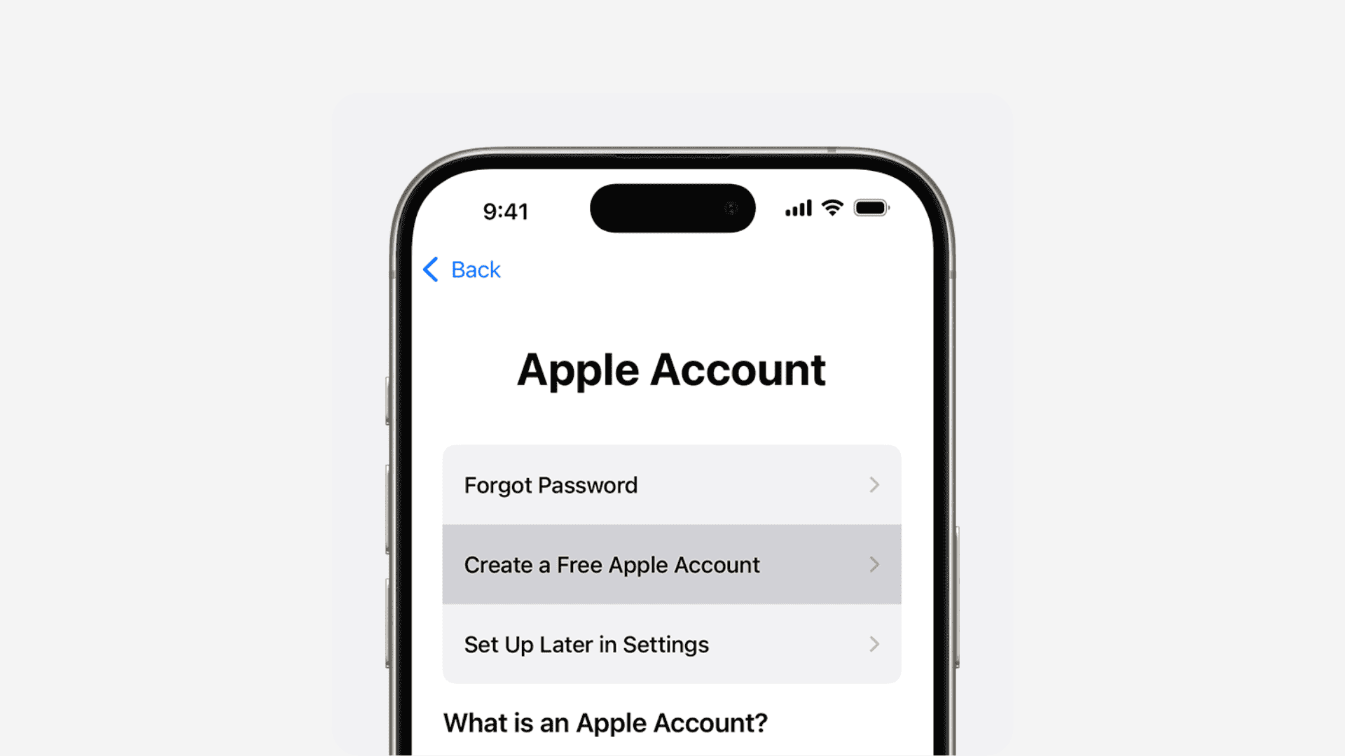 How to Create a New Apple ID(Account) on iPhone