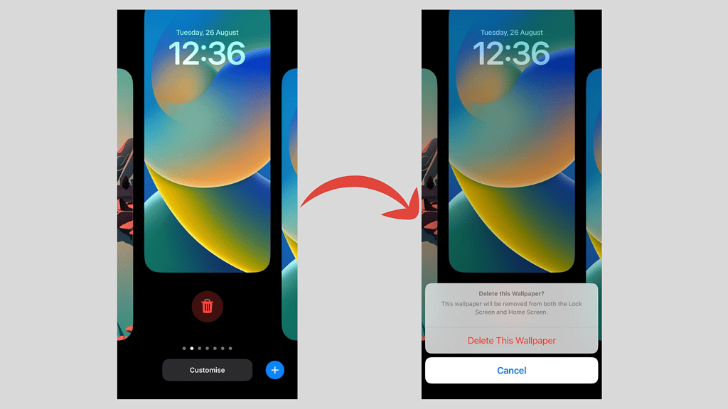 How to Delete Wallpapers on iPhone [Via Lock Screen & Photos]