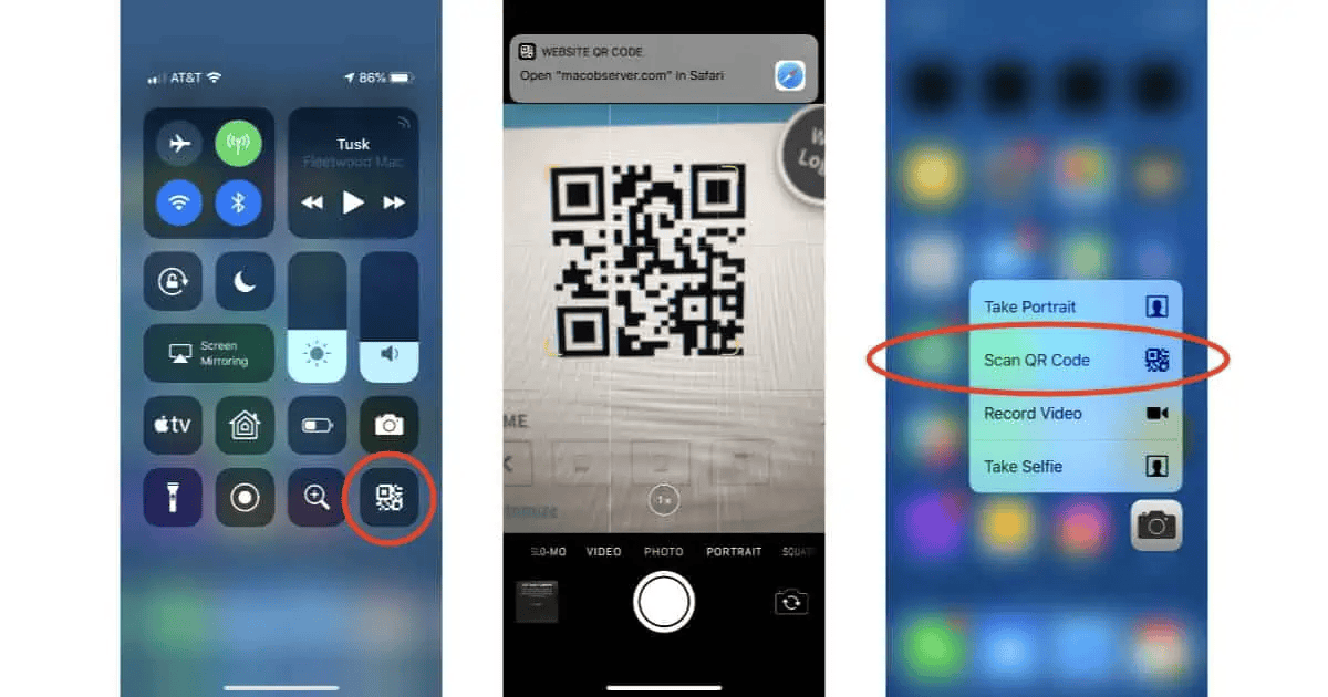 How to Scan QR Codes from Text Messages or Emails on iPhone
