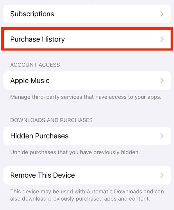 How to See Your Apple Purchase History on iPhone (Apps & More)