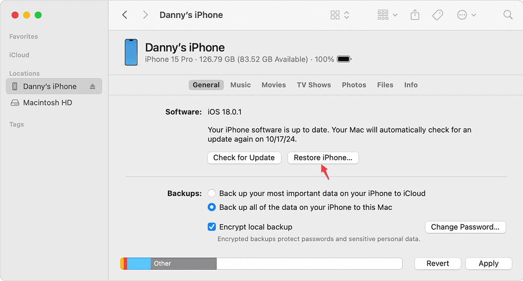 How to Downgrade iOS 26.1 to iOS 26