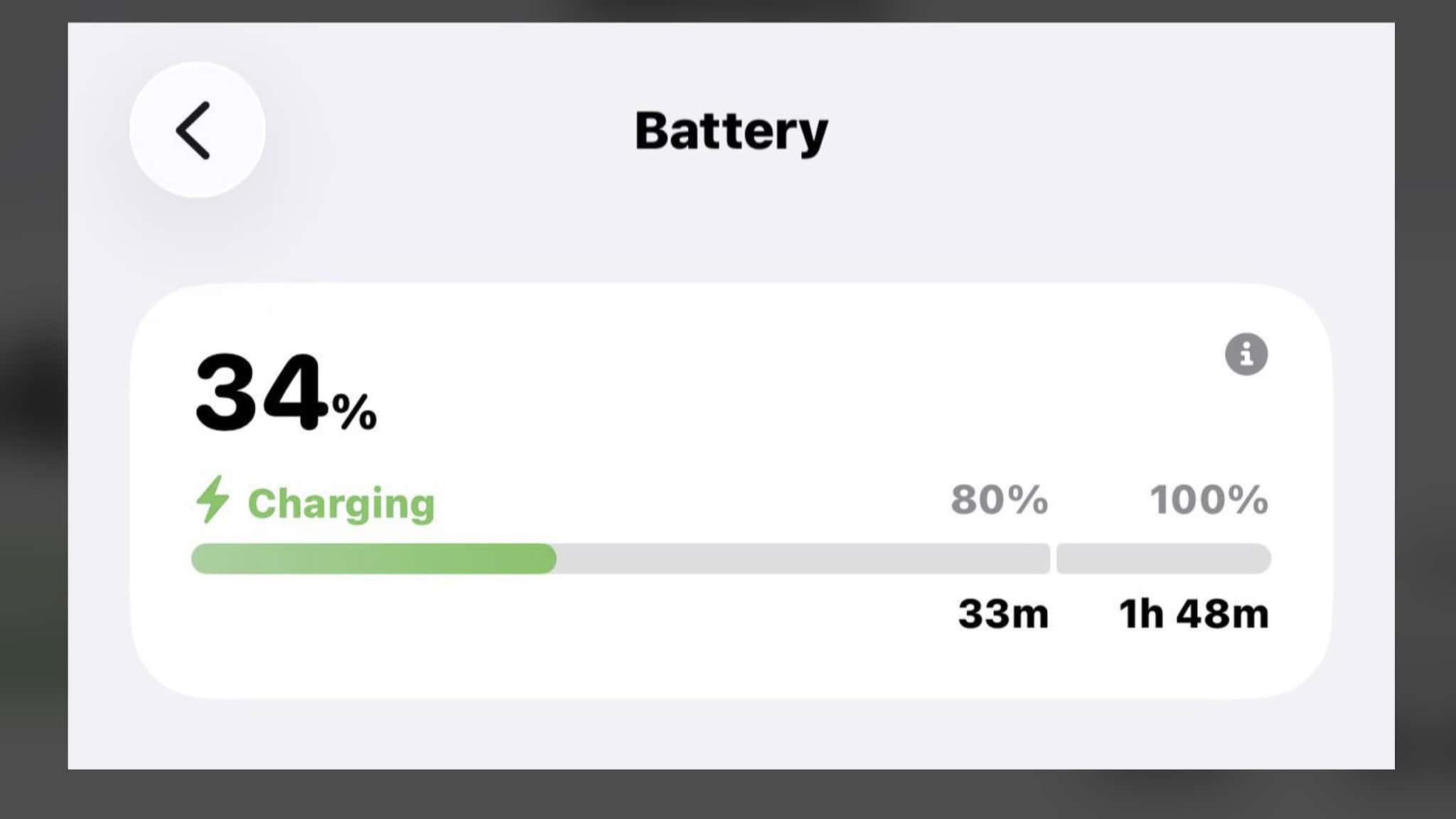 iOS 26 Finally Tells You How Long Your iPhone Will Take to Charge