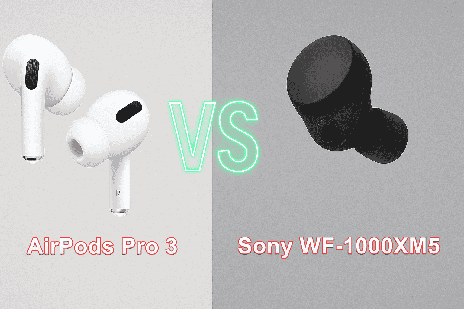 AirPods Pro 3 vs Sony WF-1000XM5: Which One Is The Best?