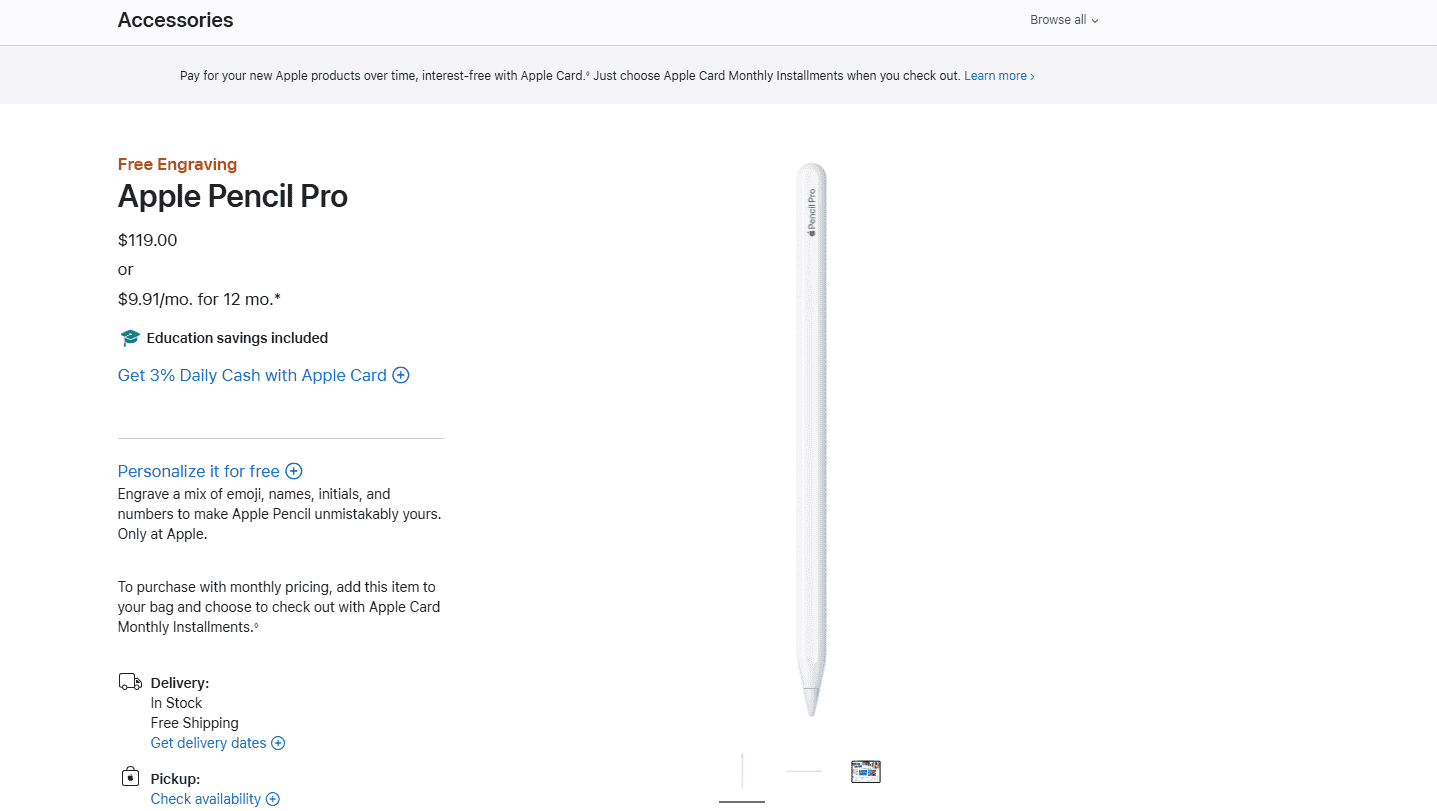 Best Price for Apple Pencil: Where to Buy