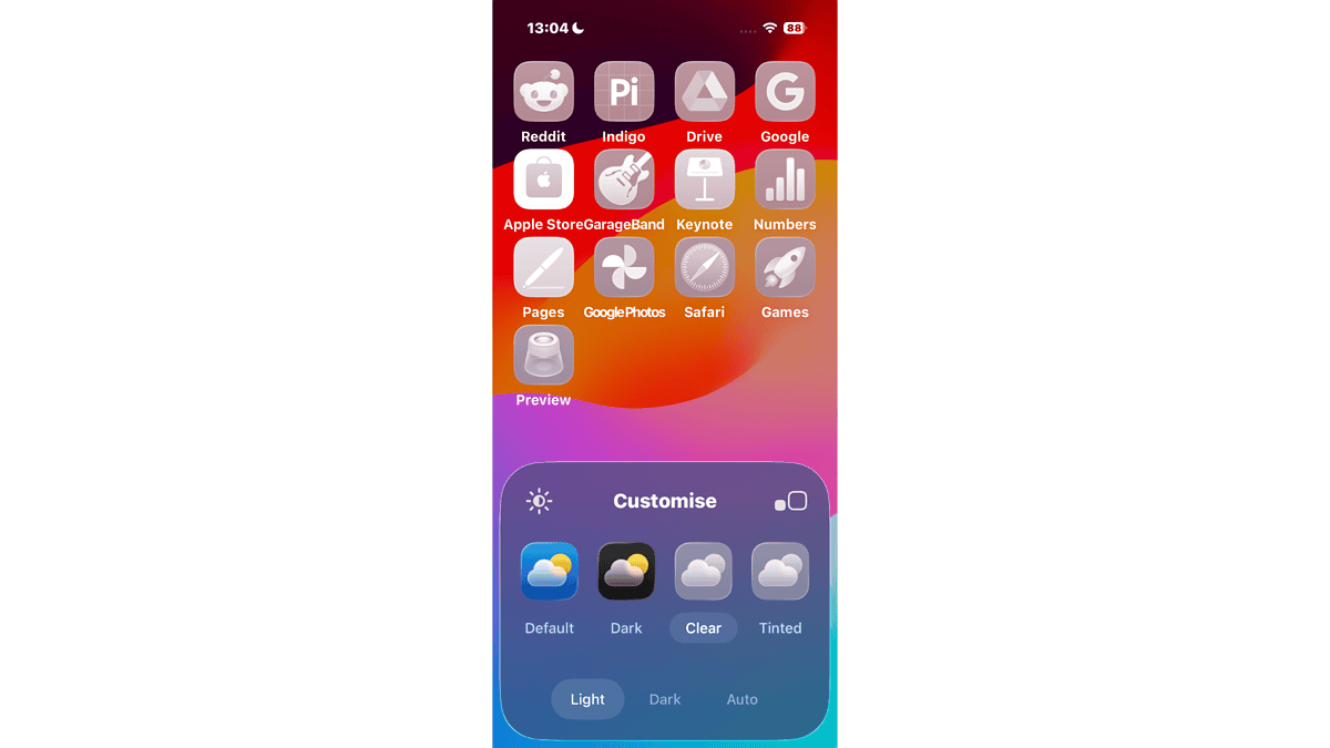 How to Make Apps Clear on iPhone in iOS 26