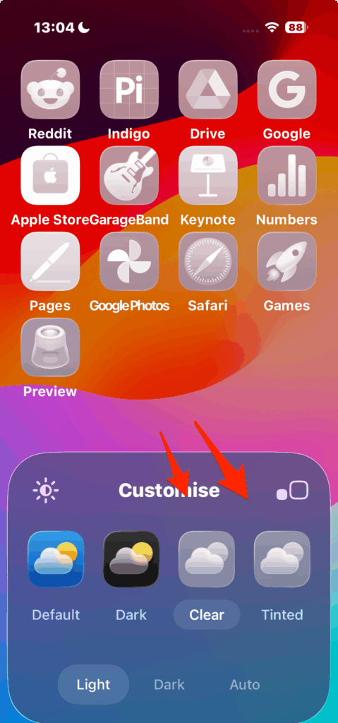 How to Make Apps Clear on iPhone in iOS 26