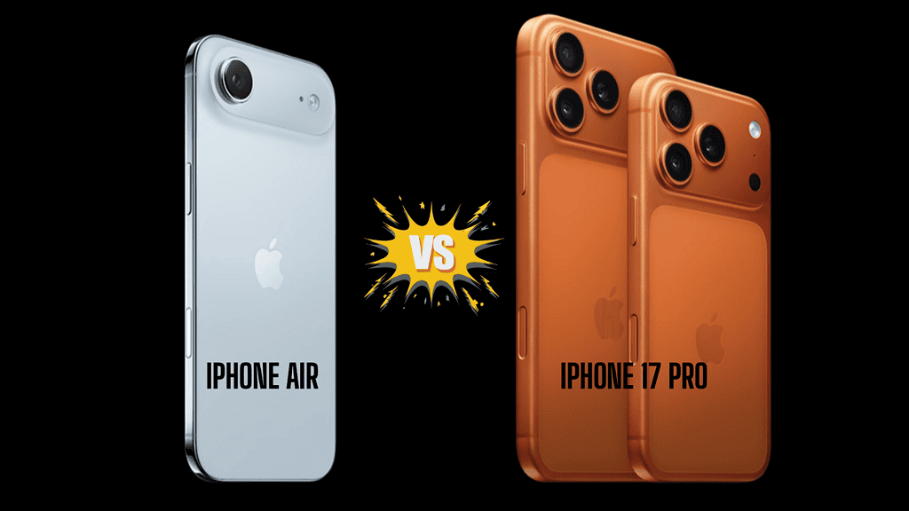 iPhone Air vs. 17 Pro: Die wichtigen Unterschiede