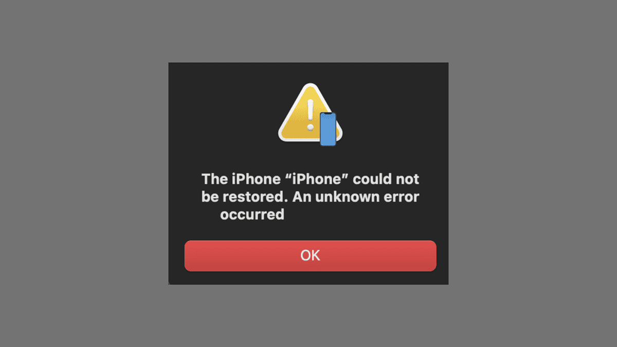 iPhone Error -18 During Update/Restore [Solved]