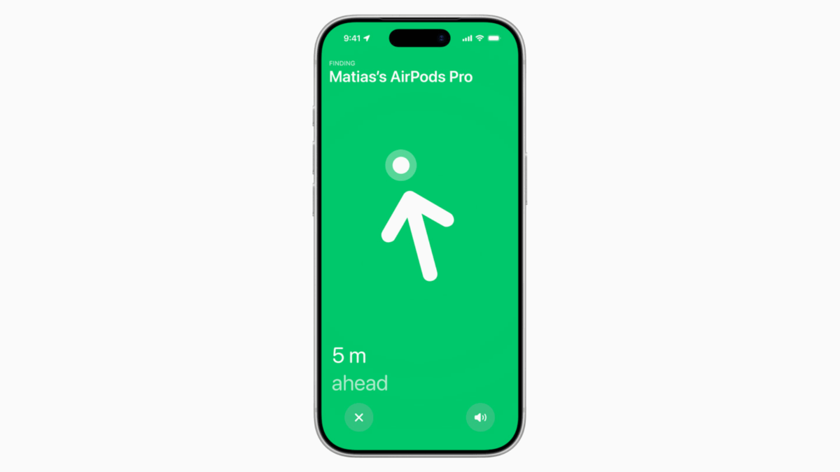 Improved Precision Finding with AirPods Pro 3 Only Works with iPhone 17