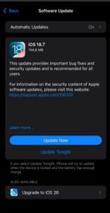 iOS 18.7 vs iOS 26: Confused? We answer