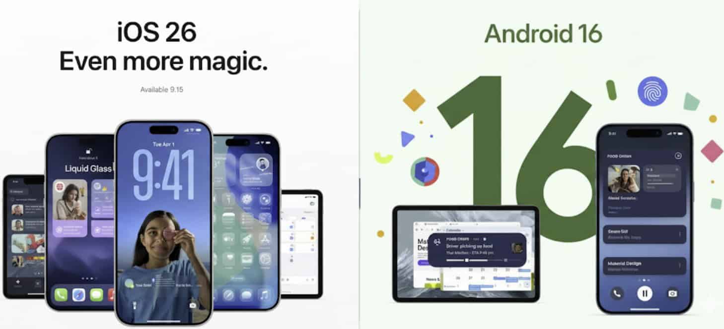 iOS 26 vs Android 16 [Ultimate Comparison]