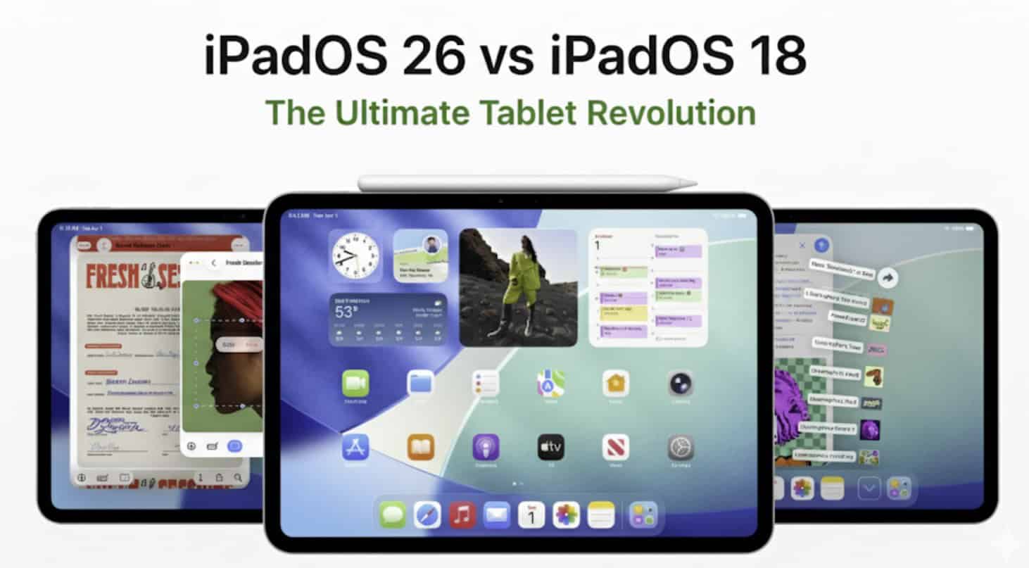 iPadOS 26 vs 18 [Ultimate Comparison]