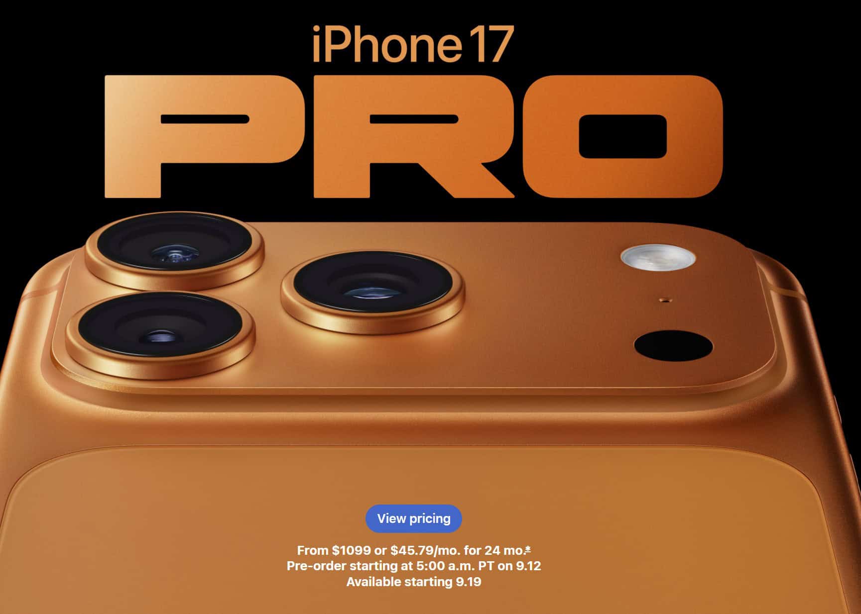 iPhone 17 Pro Max Price in Germany
