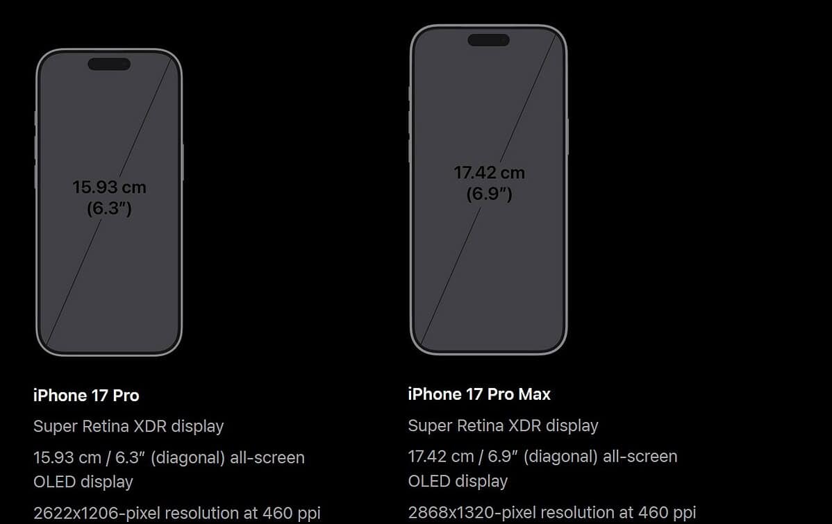 What is the iPhone 17 Pro Max RAM?