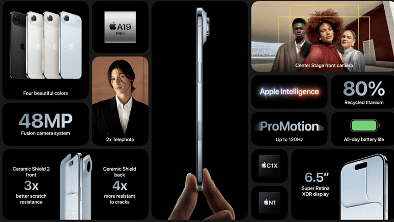 iPhone Air Announced: Apple’s Thinnest iPhone Ever With Titanium Build ...