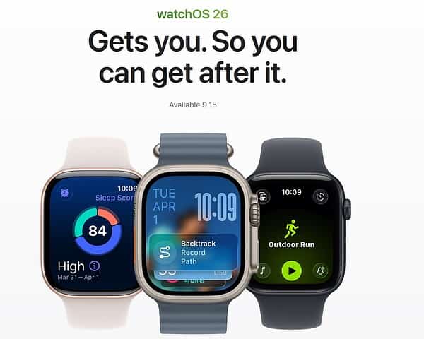 watchOS 26 Release Time: when is it?