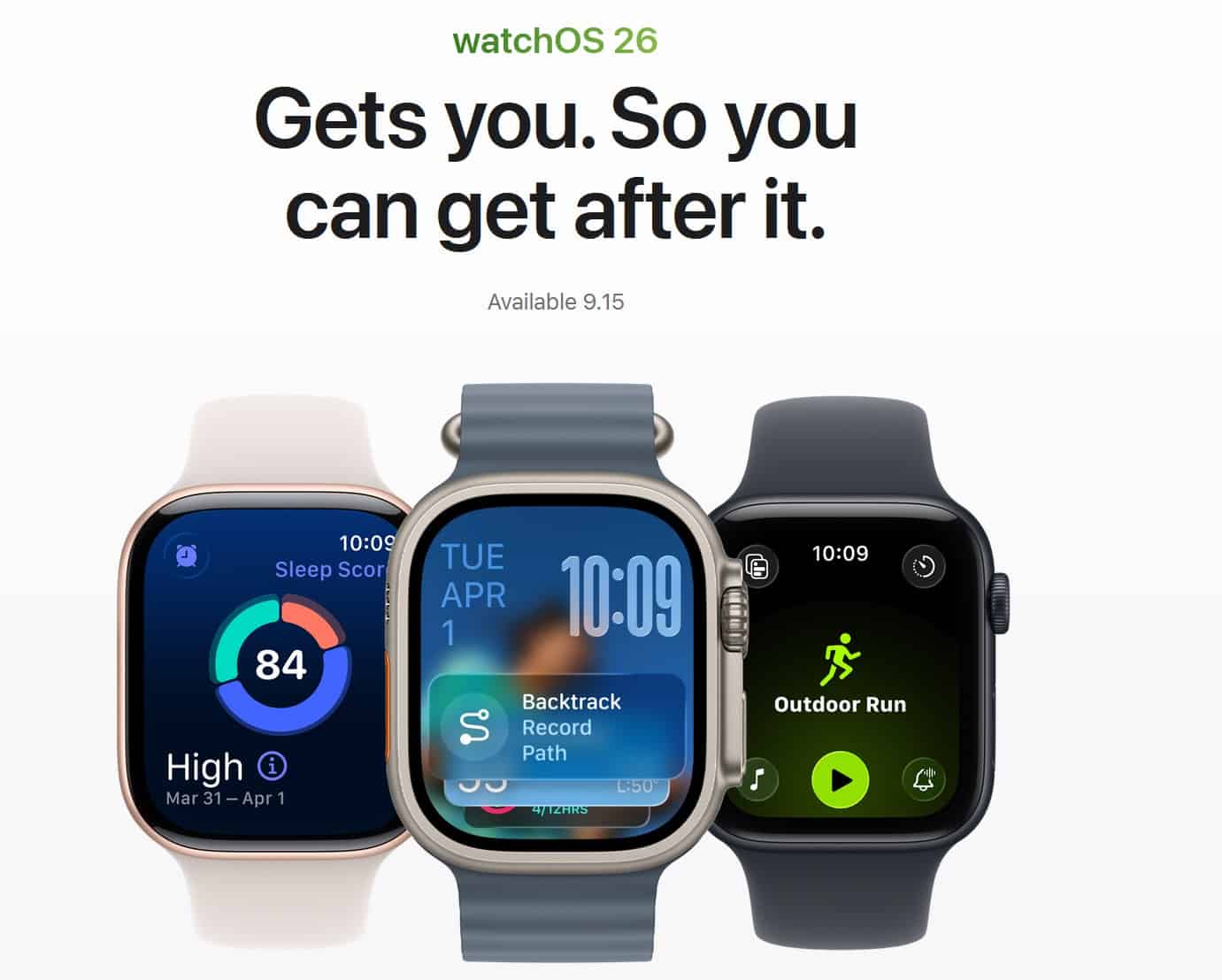 watchOS 26 Release Time: when is it?