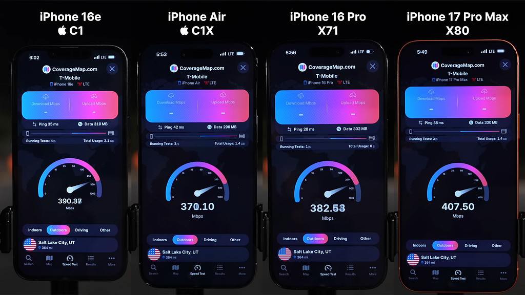 Apple’s C-Series Modems Show Real Progress Against Qualcomm in 5G Tests