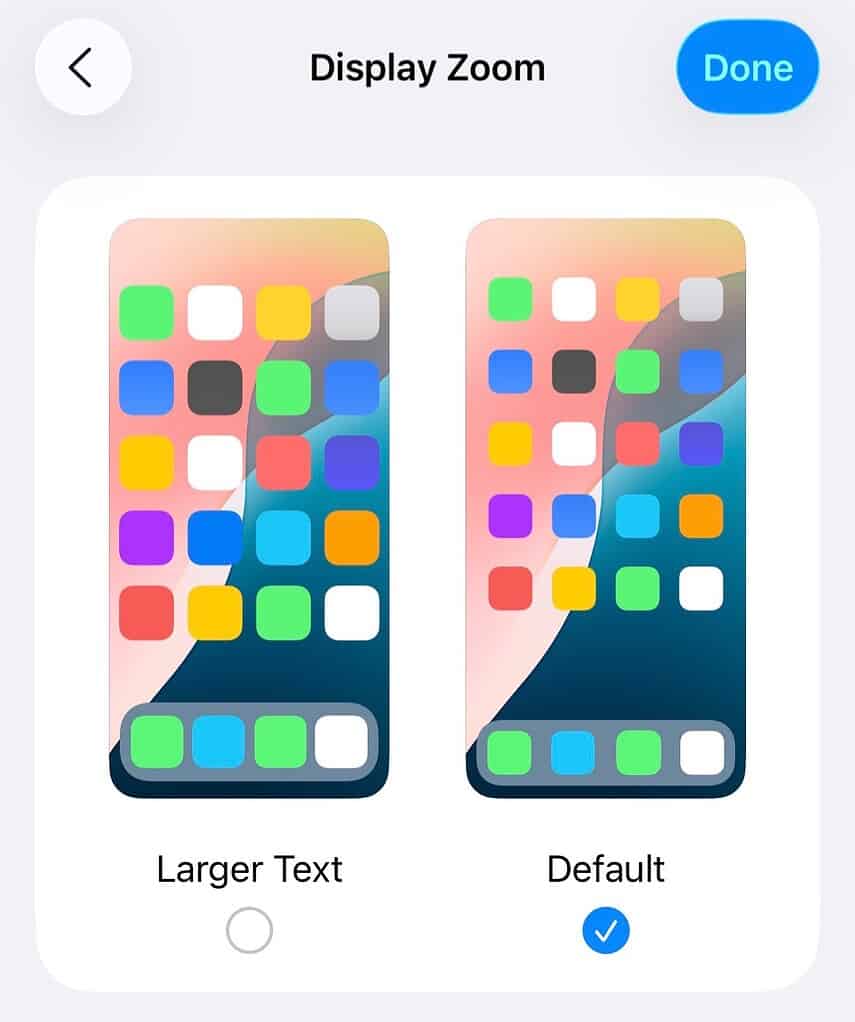 Display Zoom Blocks Call Button in Phone App in iOS 26