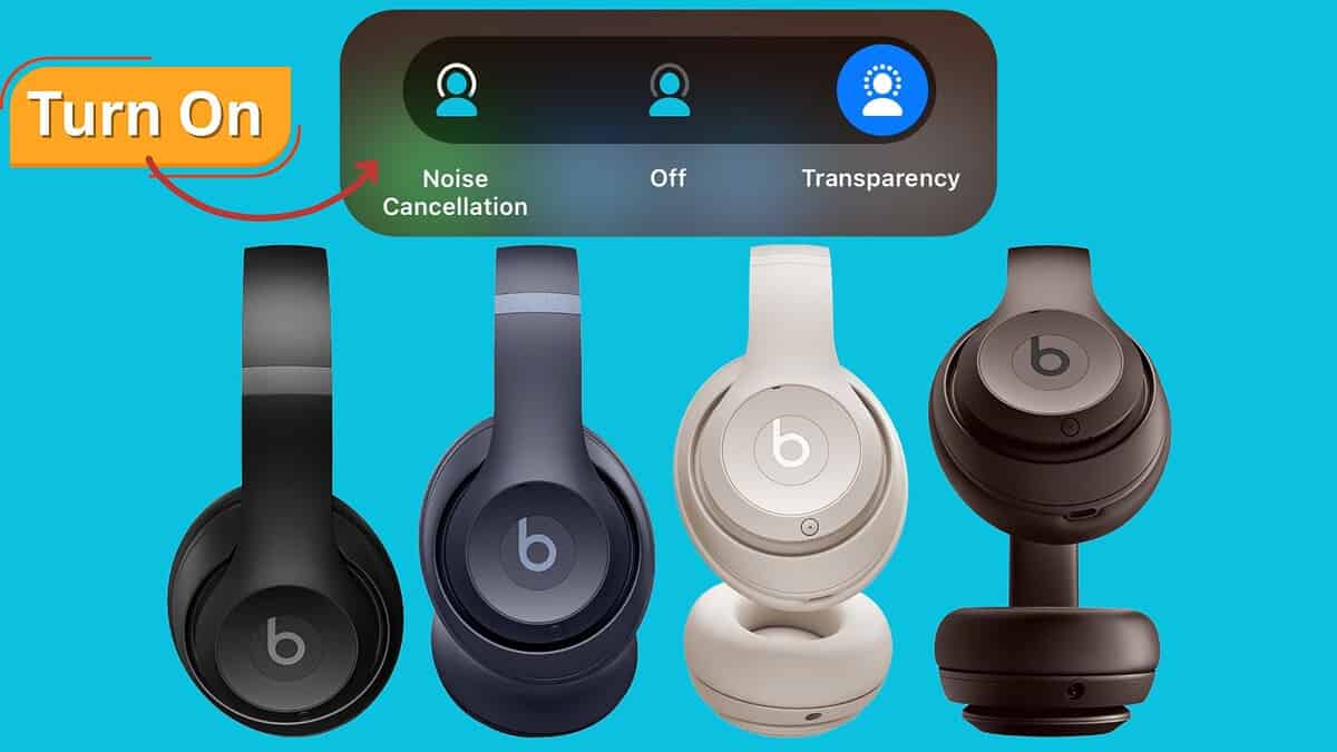 How to Turn On Noise Canceling on Beats Studio Pro