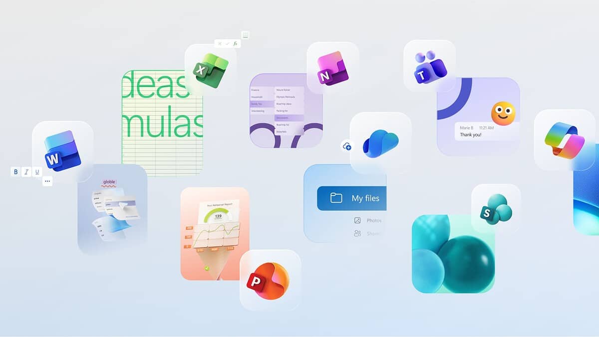 Microsoft’s Office 365 Icons looks like a Liquid Glass Makeover
