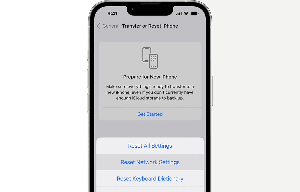 How to Reset Network Settings on iPhone