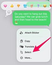 You Can Now Select Just Part of a Text Message to Copy in iOS 26