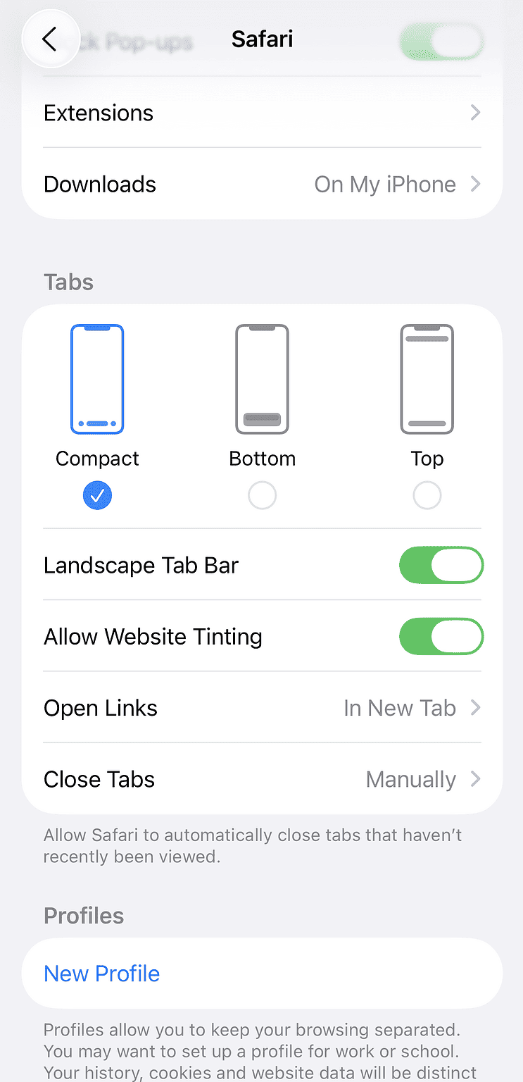 Safari Tabs in iOS 26 Explained: Streamlined Browsing on iPhone