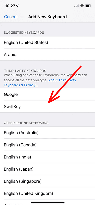 How to Change the Default Keyboard on Your iPhone