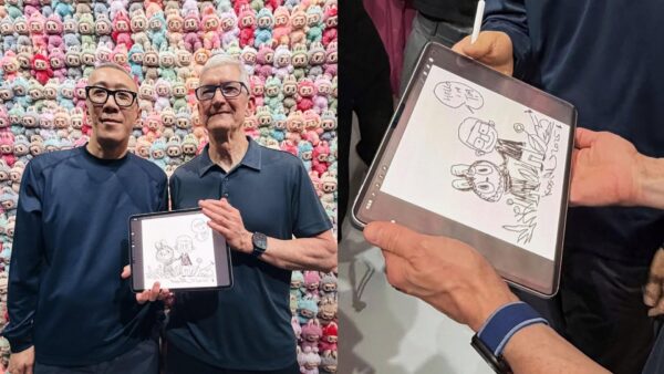 Tim Cook Receives Custom Labubu Gift During Shanghai Visit