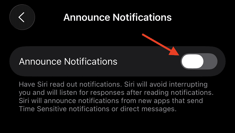 How To Turn Off Announce Notifications on AirPods